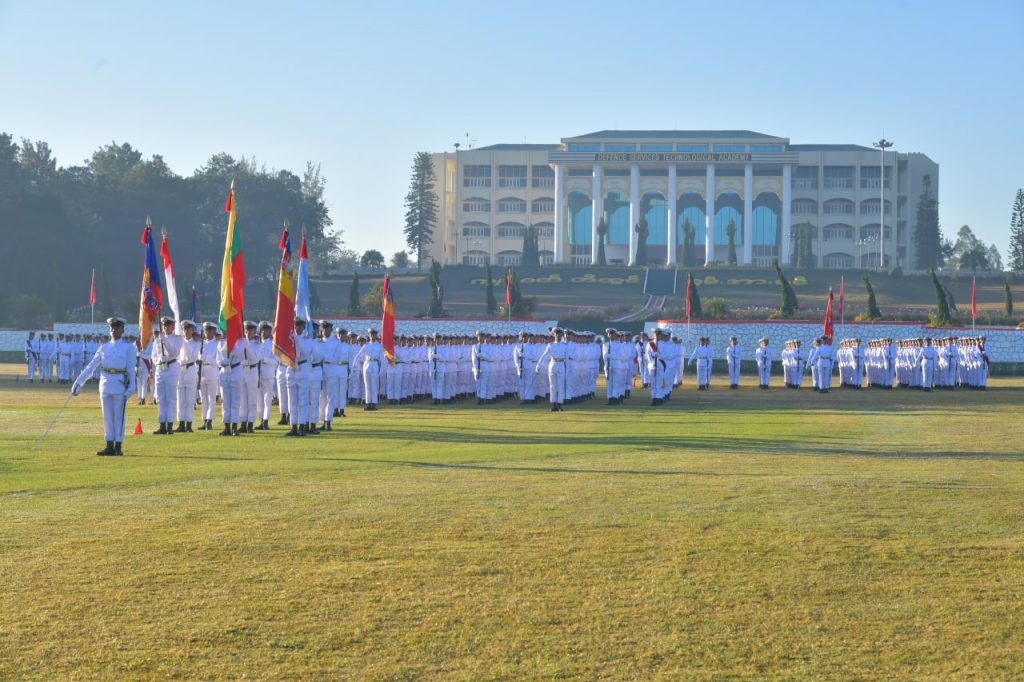 တပ်မတော်နည်းပညာတက္ကသိုလ်ဗိုလ်လောင်းသင်တန်း အမှတ်စဉ်(၂၄) သင်တန်းဆင်းပွဲ ...